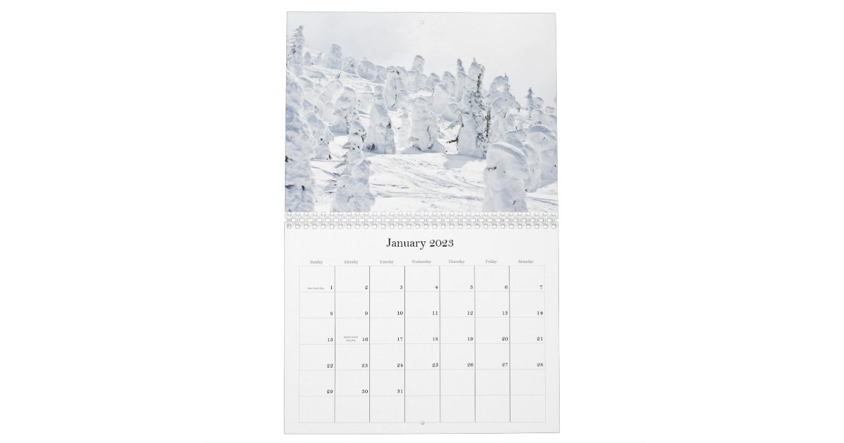 Beautiful Canada Calendar | Zazzle