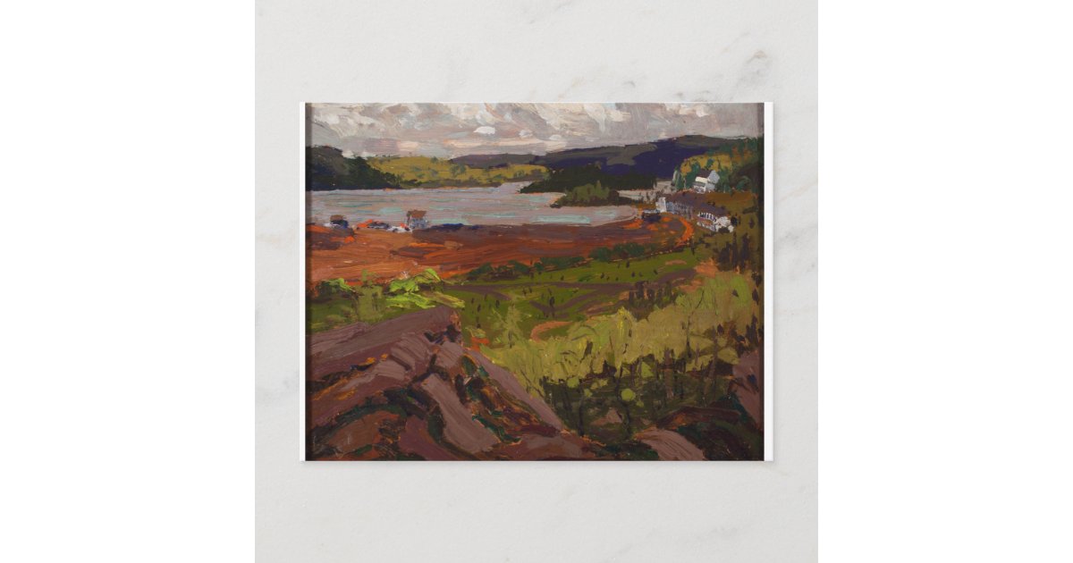 Beautiful Canadian Landscape Tom Thompson Artist Postcard | Zazzle
