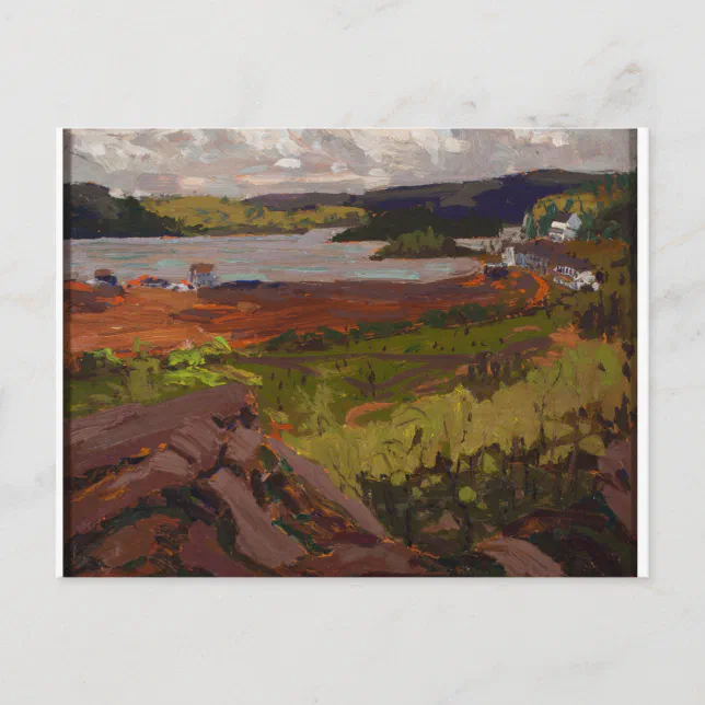 Beautiful Canadian Landscape Tom Thompson Artist Postcard | Zazzle