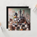 BEAUTIFUL CHESS THEMED BIRTHDAY CAKE CARD | Zazzle