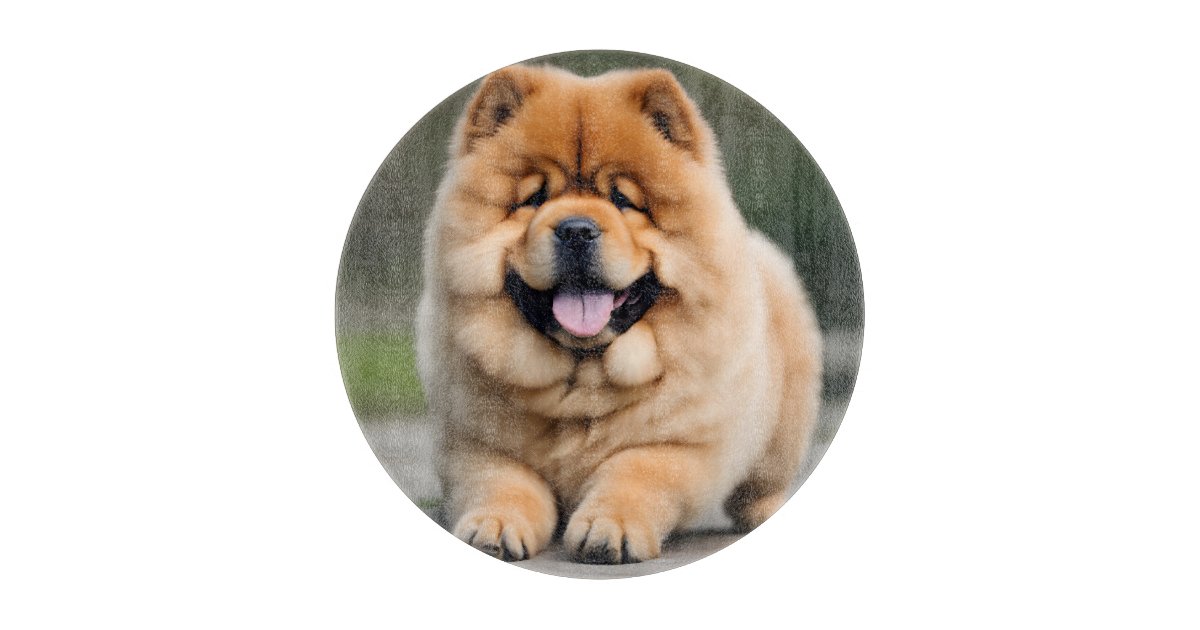 Beautiful Chow Chow Cutting Board | Zazzle