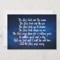 Beautiful Christian Prayer Night Sky Inspirational Card | Zazzle