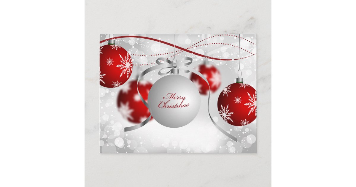 Beautiful Christmas Postcard | Zazzle