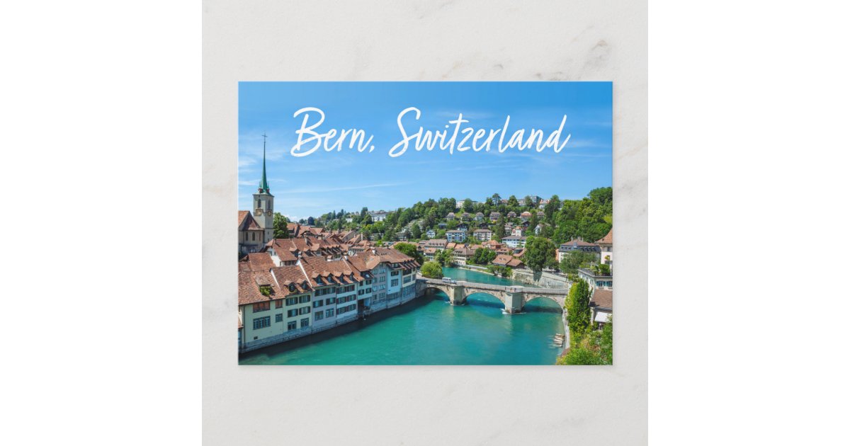 Beautiful city of Bern, Switzerland Postcard | Zazzle