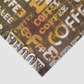 Beautiful Coffee Espresso Design Tissue Paper | Zazzle
