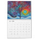 Beautiful Colorful Tree Art Paintings Calendar | Zazzle