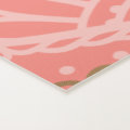 Beautiful Coral Pink Mandala Pattern Yoga Mat | Zazzle