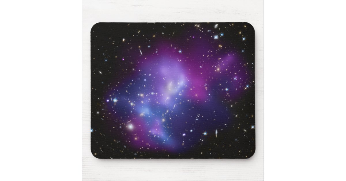Beautiful cosmic space galaxy clusters mouse pad | Zazzle