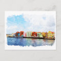 Beautiful Curacao Island Travel Postcard | Zazzle