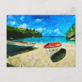 Beautiful Curacao Tropical Island Scenery Postcard | Zazzle