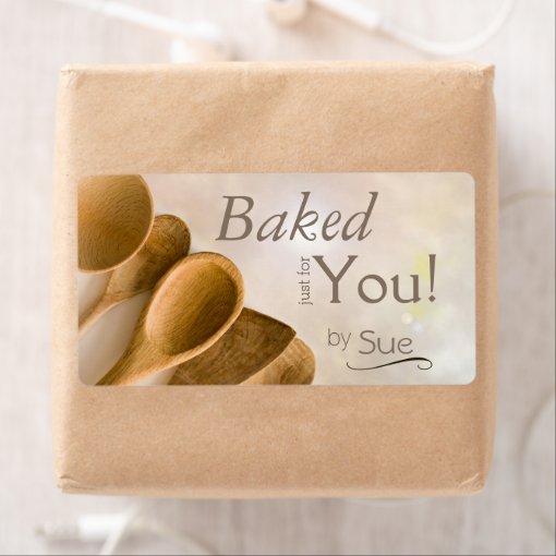 Beautiful Custom Baker's Labels | Zazzle