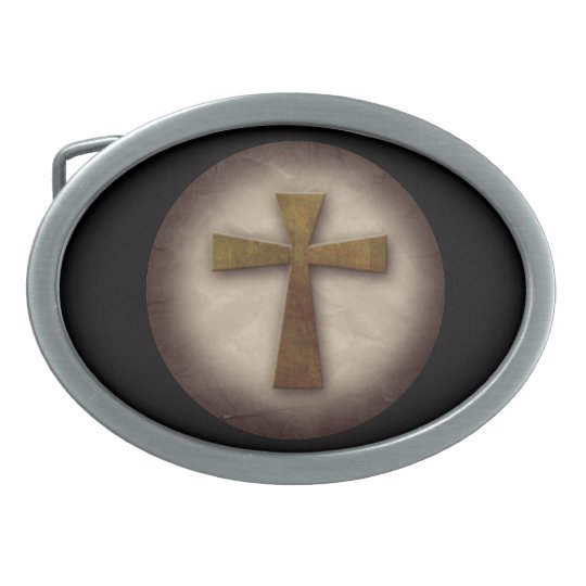 Beautiful Custom Christian Jesus Rustic Cross Belt Buckle | Zazzle.com