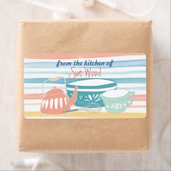 Beautiful Customized Cooking and Baking Labels | Zazzle