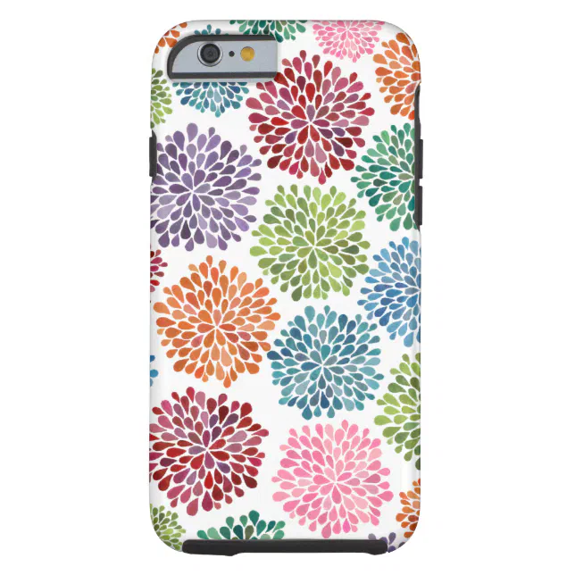 Beautiful Dahlia Flowers iPhone 6 Case-Mate iPhone Case | Zazzle