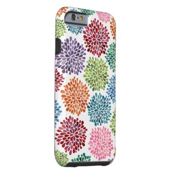 Beautiful Dahlia Flowers iPhone 6 Case-Mate iPhone Case | Zazzle