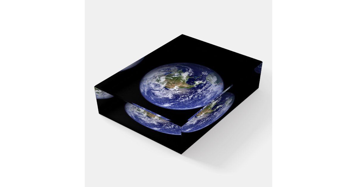 Beautiful Earth Paperweight | Zazzle