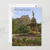 Beautiful Edinburgh Castle Postcard | Zazzle