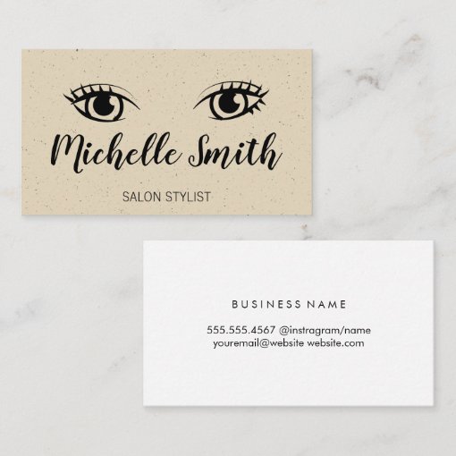 Beautiful Eyes Business Card | Zazzle