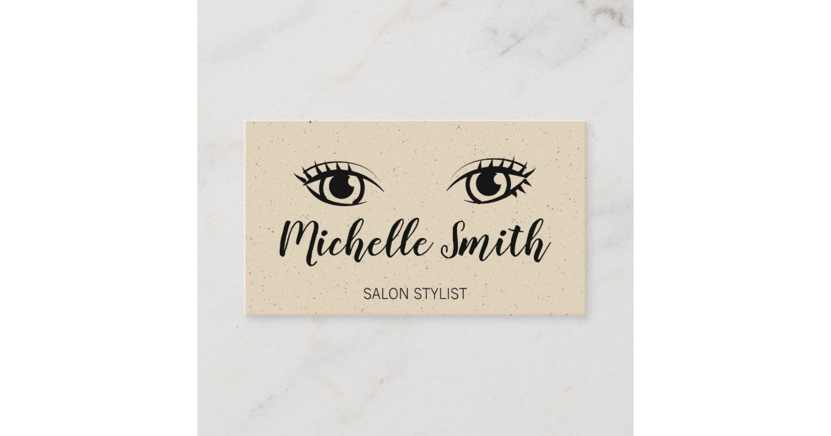 Beautiful Eyes Business Card | Zazzle