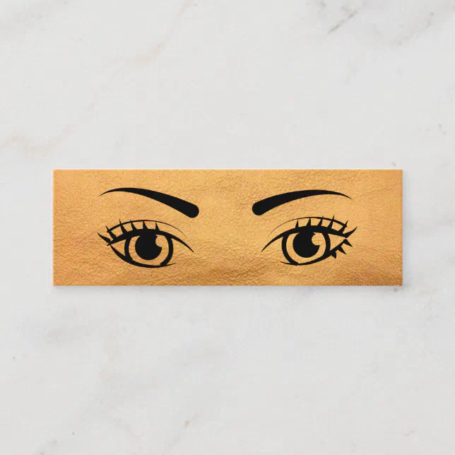 Beautiful Eyes Mini Business Card | Zazzle