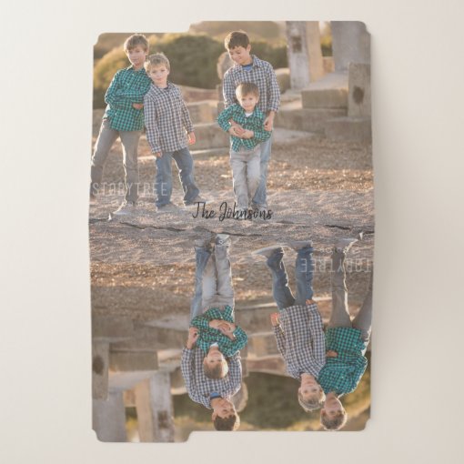 Beautiful Family Photos File Folder | Zazzle