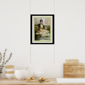 Beautiful Flapper Girl Poster | Zazzle