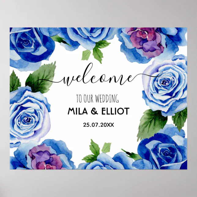 Beautiful flowers poster | Zazzle