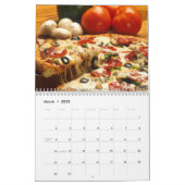 Beautiful Food Kitchen Chef Cooking Monthly Calendar | Zazzle