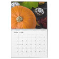 Beautiful Food Kitchen Chef Cooking Monthly Calendar | Zazzle