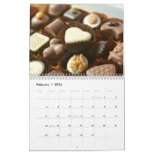 Beautiful Food Kitchen Chef Cooking Monthly Calendar | Zazzle