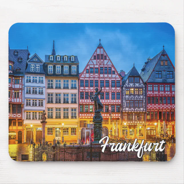 Beautiful Frankfurt, Germany Mouse Pad | Zazzle