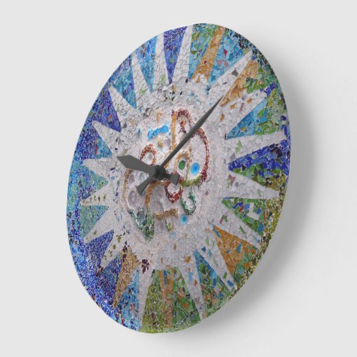 Beautiful Gaudi Clock | Zazzle