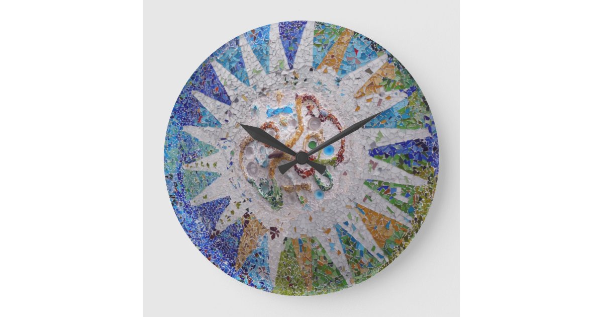 Beautiful Gaudi Clock | Zazzle