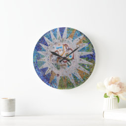 Beautiful Gaudi Clock | Zazzle