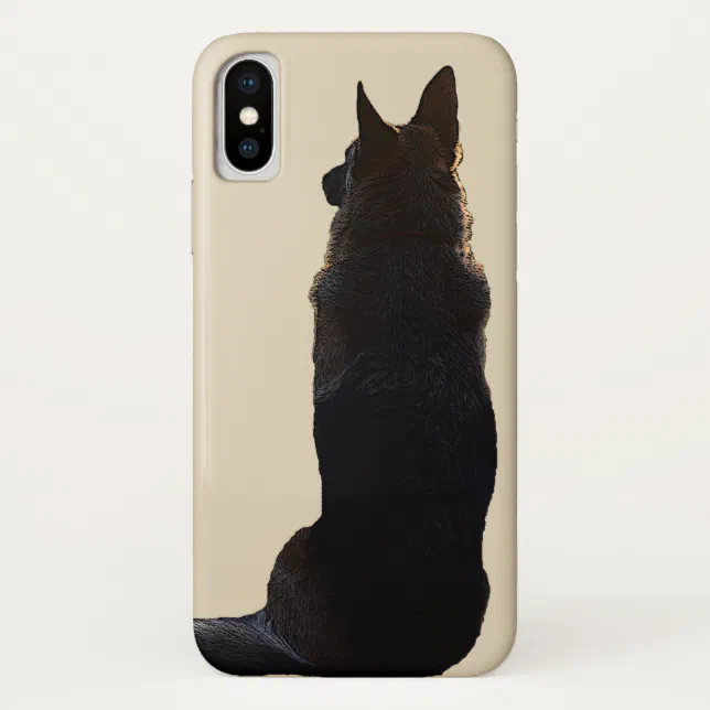 Beautiful German Shepherd Dog Case-Mate iPhone Case | Zazzle