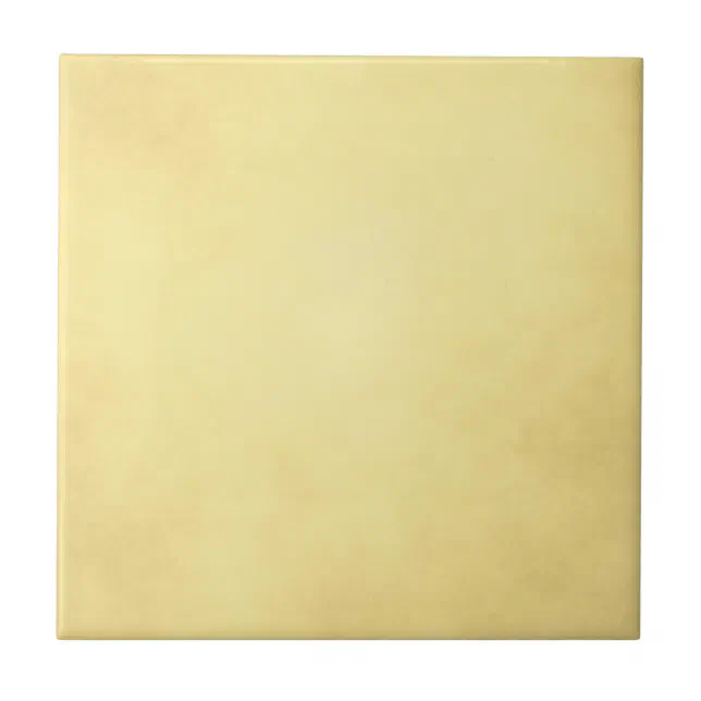 Beautiful Golden Parchment Ceramic Tile | Zazzle