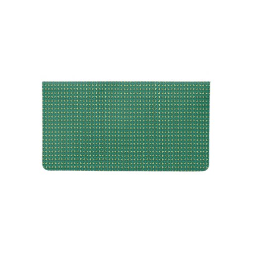 Beautiful Green Designer Modern Checkbook Cover | Zazzle