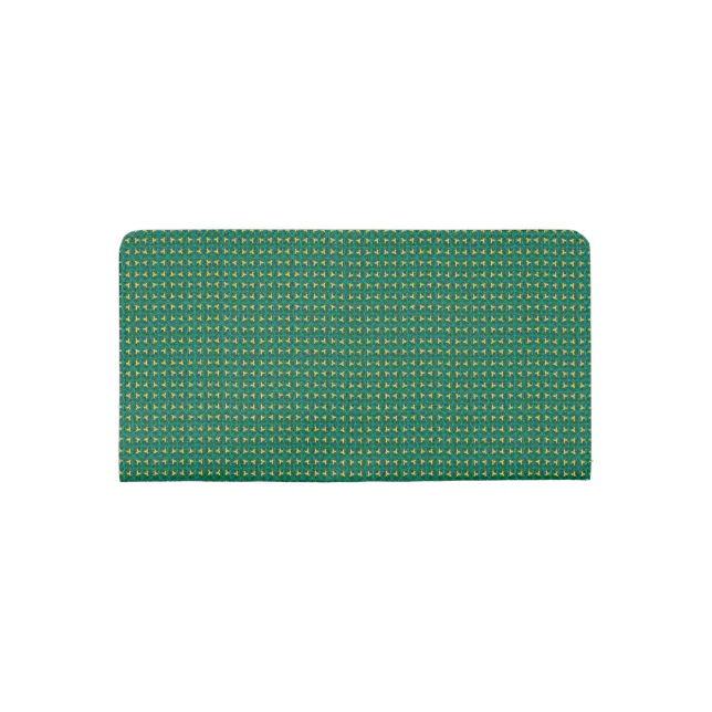 Beautiful Green Designer Modern Checkbook Cover | Zazzle