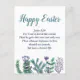 Beautiful Happy Easter John 3:16 Bible Verse Postcard | Zazzle