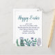 Beautiful Happy Easter John 3:16 Bible Verse Postcard | Zazzle