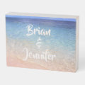 Beautiful Hawaiian Beach Wooden Box Sign | Zazzle