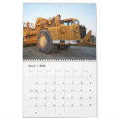 Beautiful Heavy equipment calendar | Zazzle