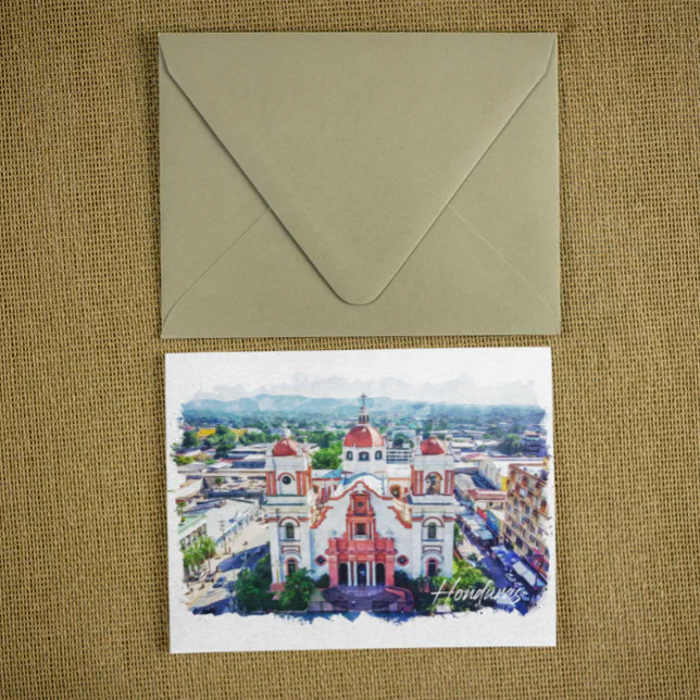 Beautiful Honduras Panorama View Postcard | Zazzle