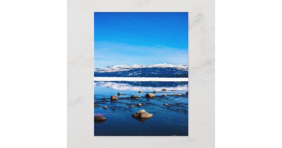 "Beautiful in Blue" Postcard | Zazzle.com