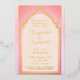 Beautiful Indian Mimosas and Samosas Bridal Brunch Foil Invitation | Zazzle