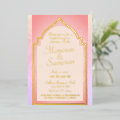 Beautiful Indian Mimosas and Samosas Bridal Brunch Foil Invitation | Zazzle