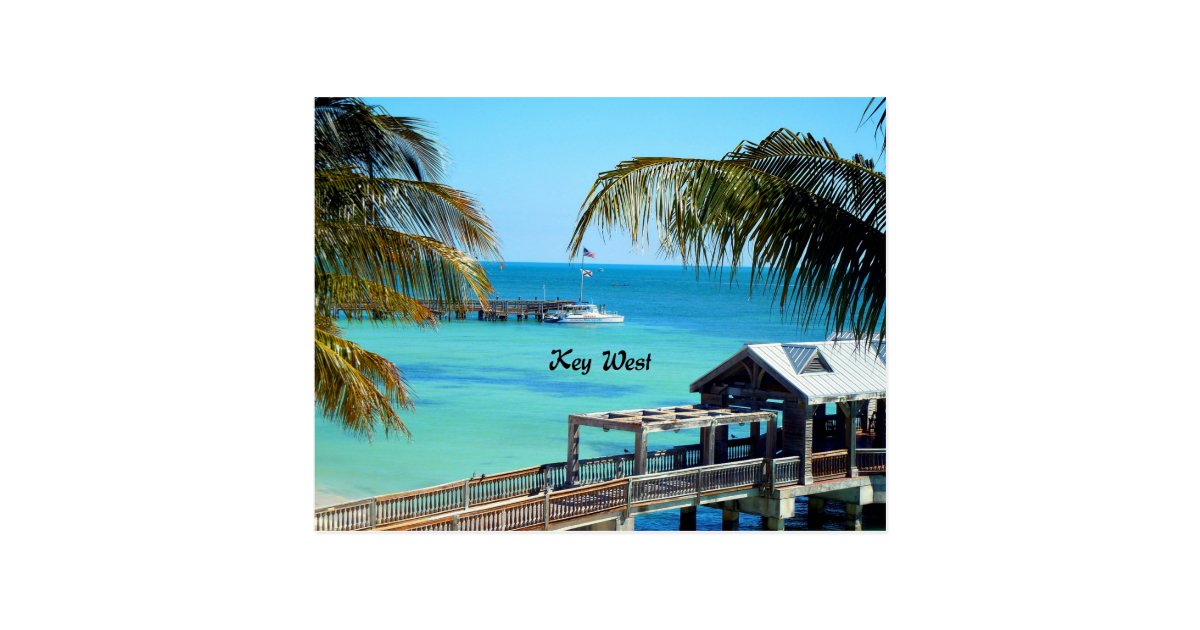 Beautiful Key West Postcard | Zazzle.com