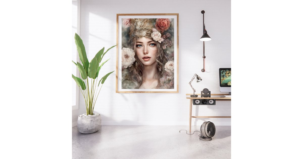 Beautiful Lady Amanda Poster | Zazzle
