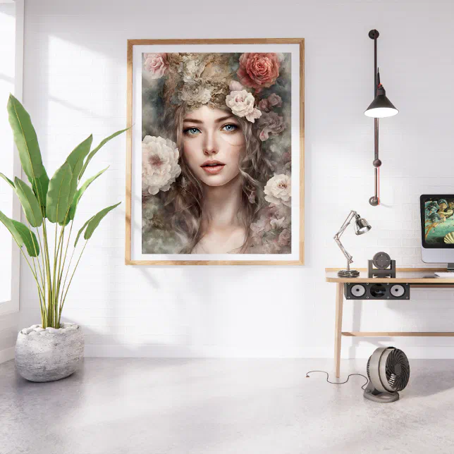 Beautiful Lady Amanda Poster | Zazzle
