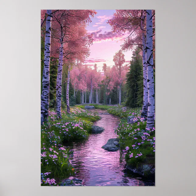 Beautiful landscape poster | Zazzle